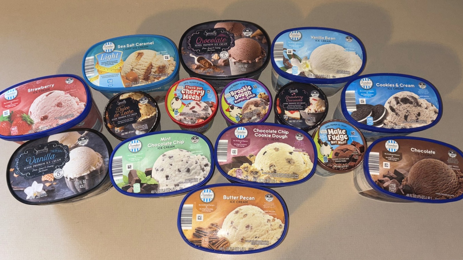 15 Ice Cream Flavors From Aldi, Ranked