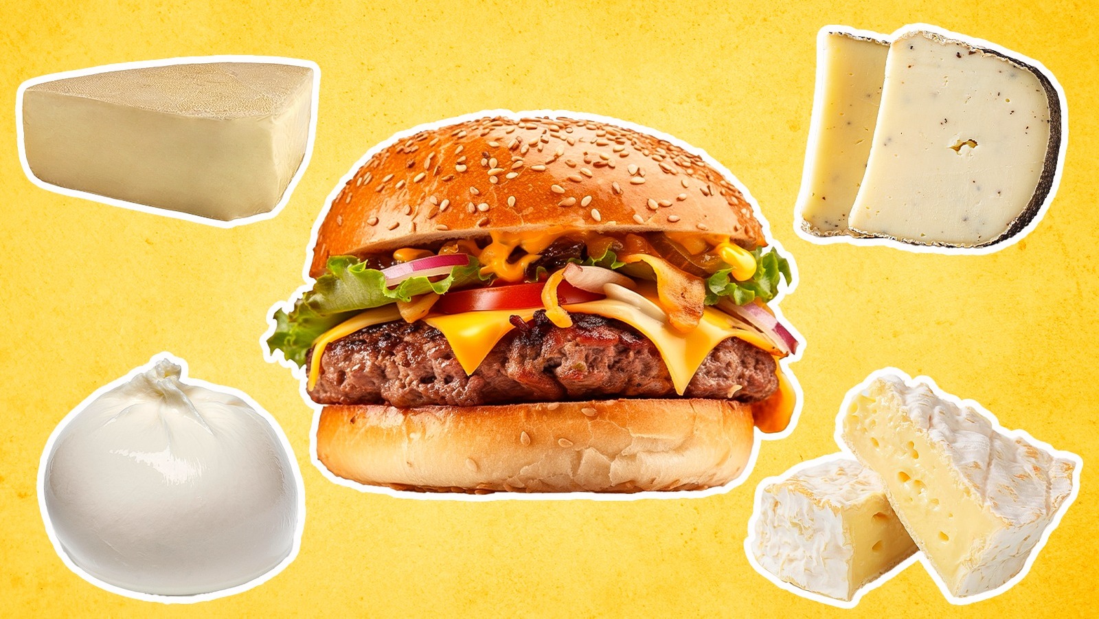 15 Unique Cheeses That Take The Flavor Of Burgers Up A Notch
