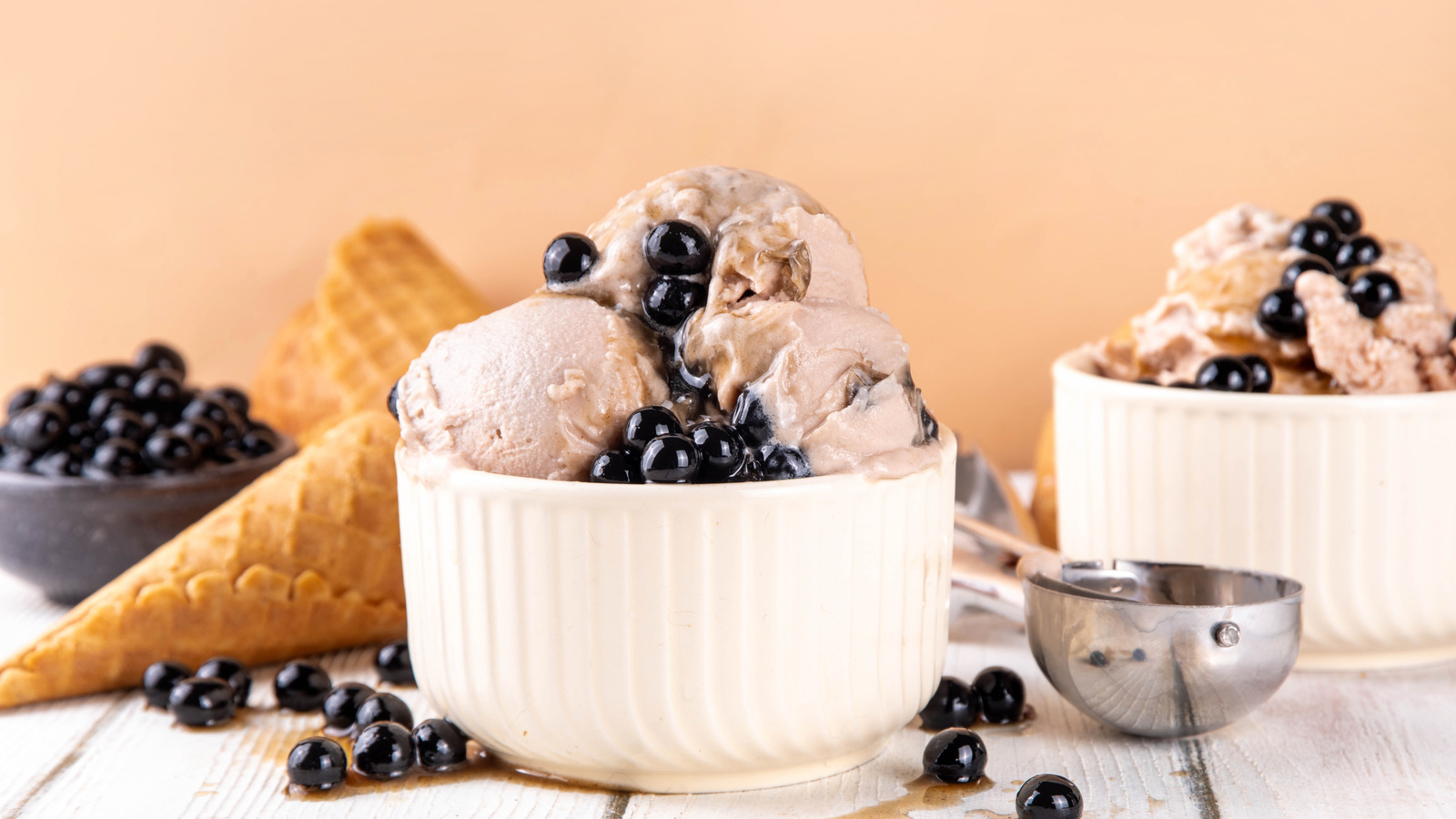 17 Unique Toppings You Need To Try On Coffee-Flavored Ice Cream
