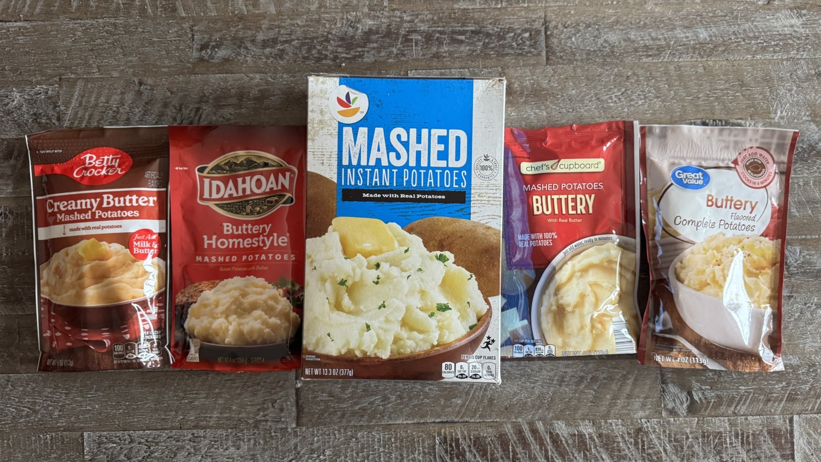 5 Instant Mashed Potato Brands, Ranked