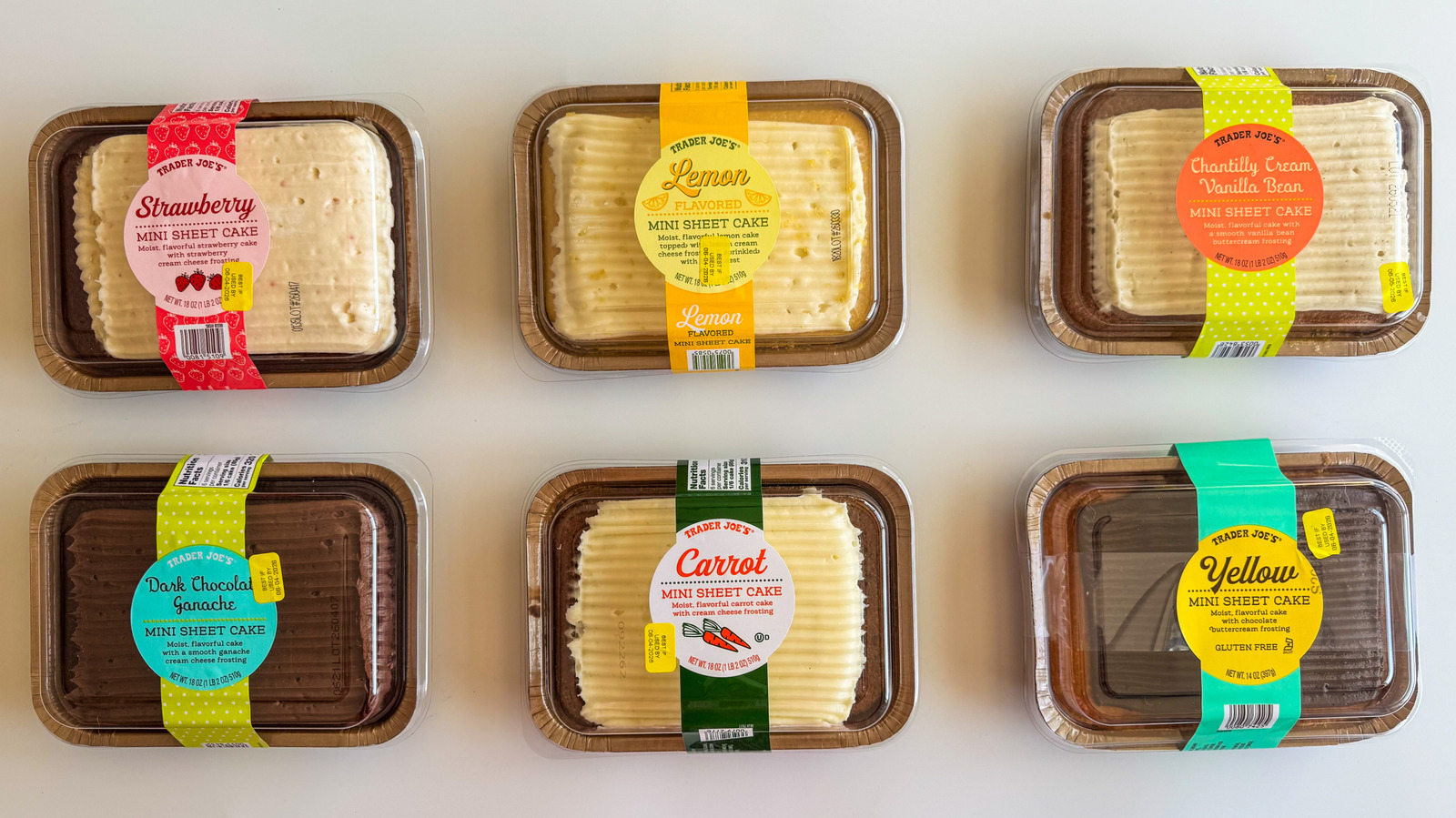 6 Trader Joe's Sheet Cakes, Ranked