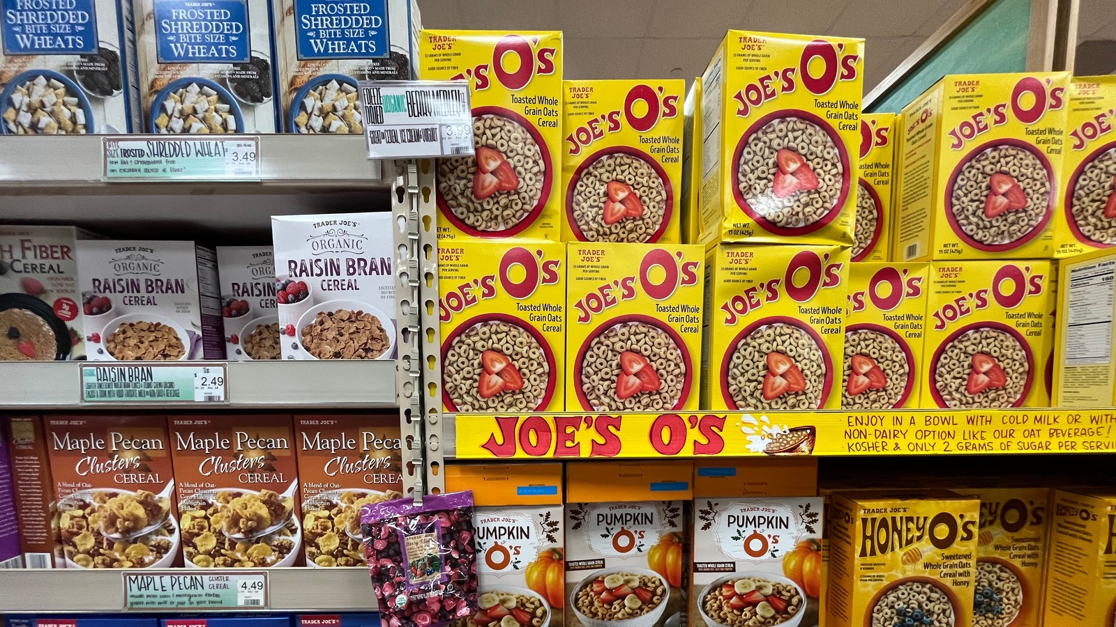 7 Trader Joe's Cereals Versus Their Name-Brand Equivalents