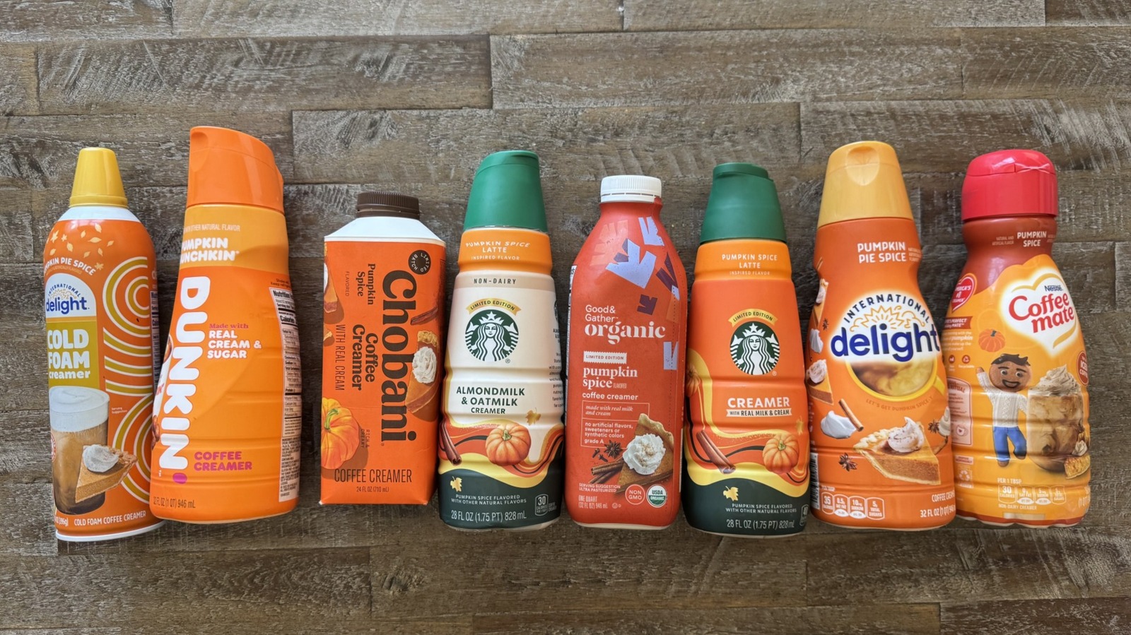 8 Pumpkin Spice Coffee Creamers, Ranked Worst To Best