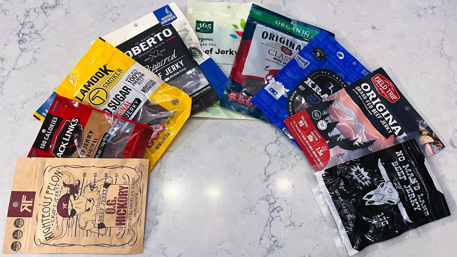 9 Store-Bought Beef Jerky Brands Ranked Worst To Best