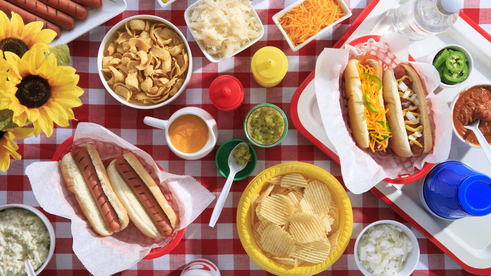 A Hot Dog Charcuterie Board Is The Fun Addition Your Next Cookout Needs