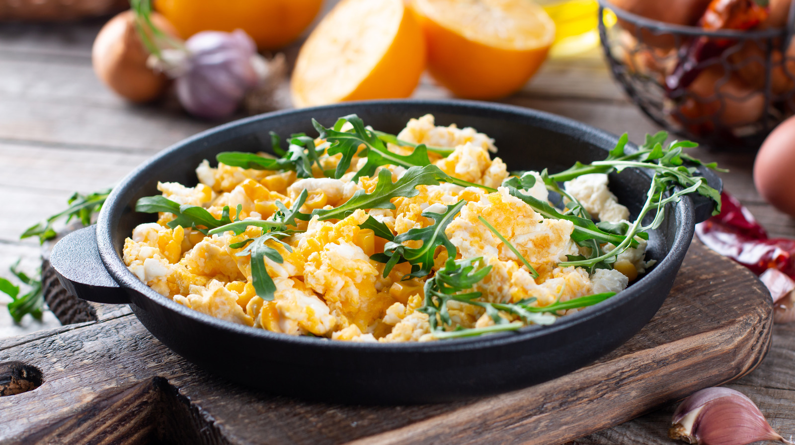 Add A Sweet Twist To Morning Scrambled Eggs With Corn
