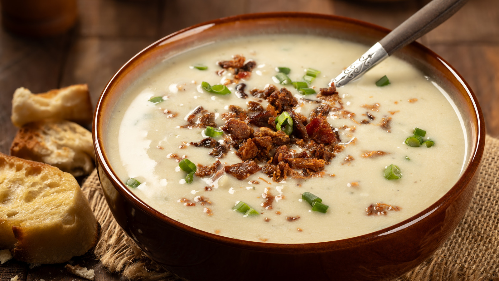 Add This Leftover Liquid To Your Potato Soup For An Effortless Flavor Burst