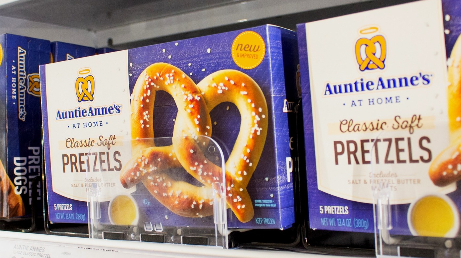 How Auntie Anne's Frozen Pretzels Compare To The Fresh-Baked Version