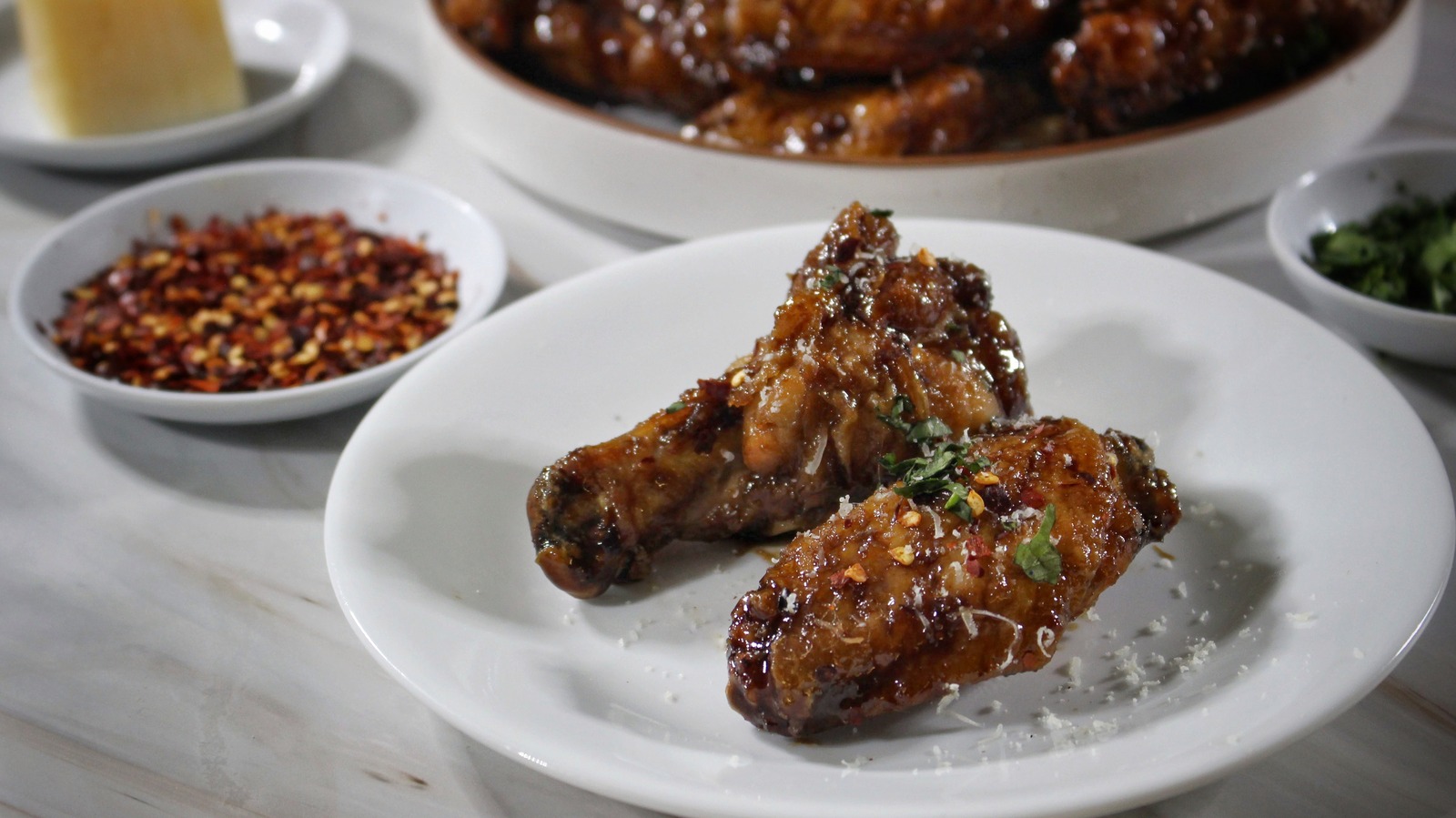 Balsamic-Glazed Fried Chicken Wings Recipe
