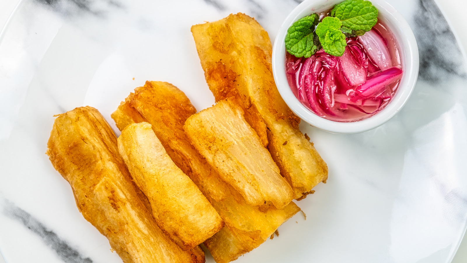 Switch Up Your Typical Fries And Use Yuca Instead Of Potatoes