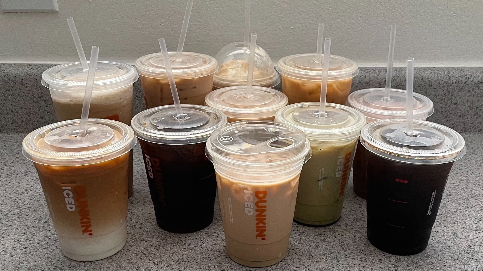 Dunkin's Iced Coffees, Ranked Worst To Best