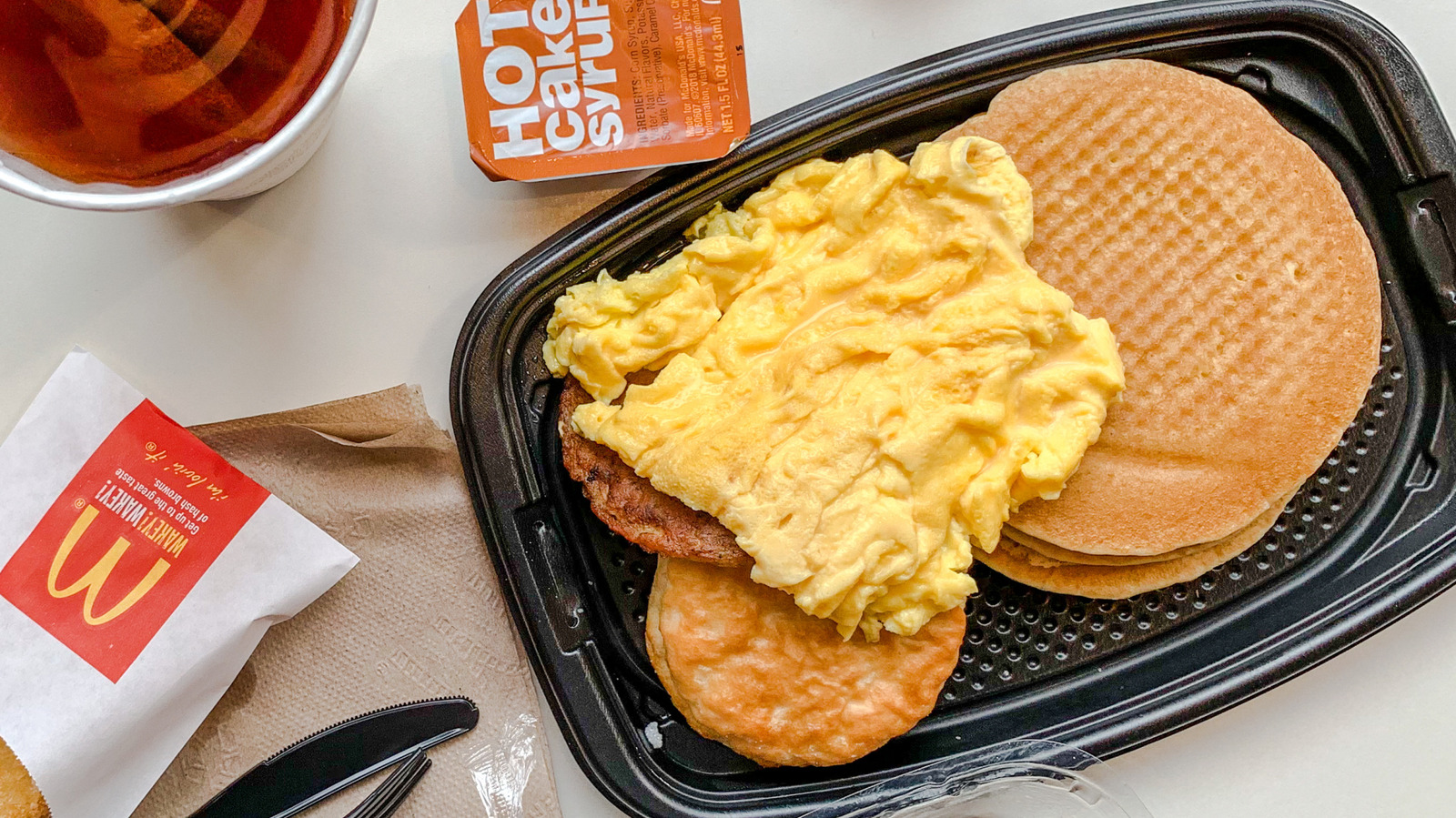 Every Ingredient In McDonald's Scrambled Eggs (Hint, It's Not Just Eggs)