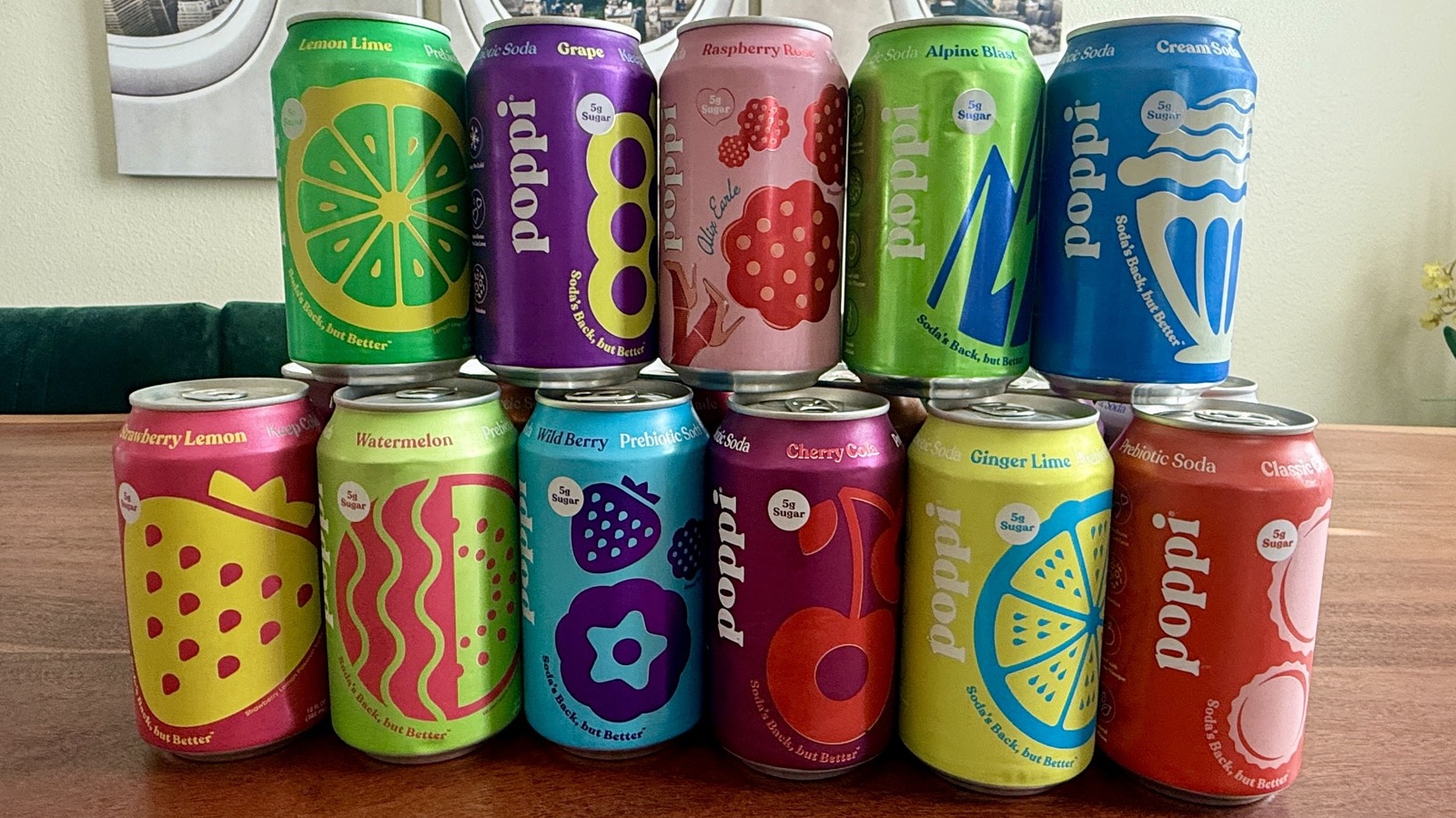 Every Poppi Soda Flavor, Ranked