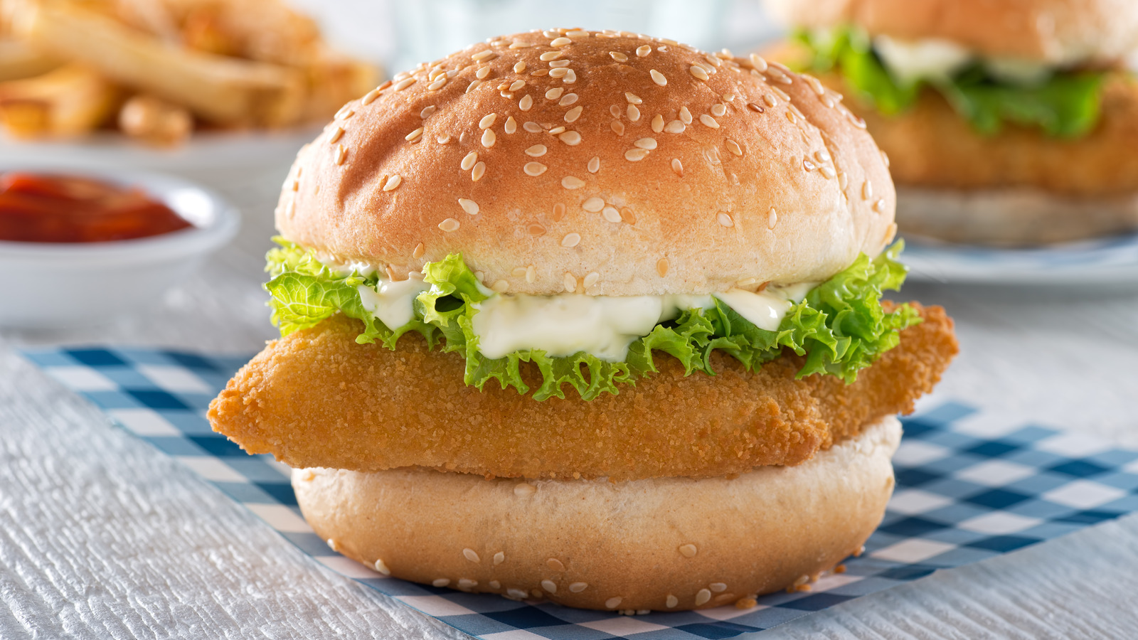 Fast Food Restaurants Offering A Fish Sandwich During Lent