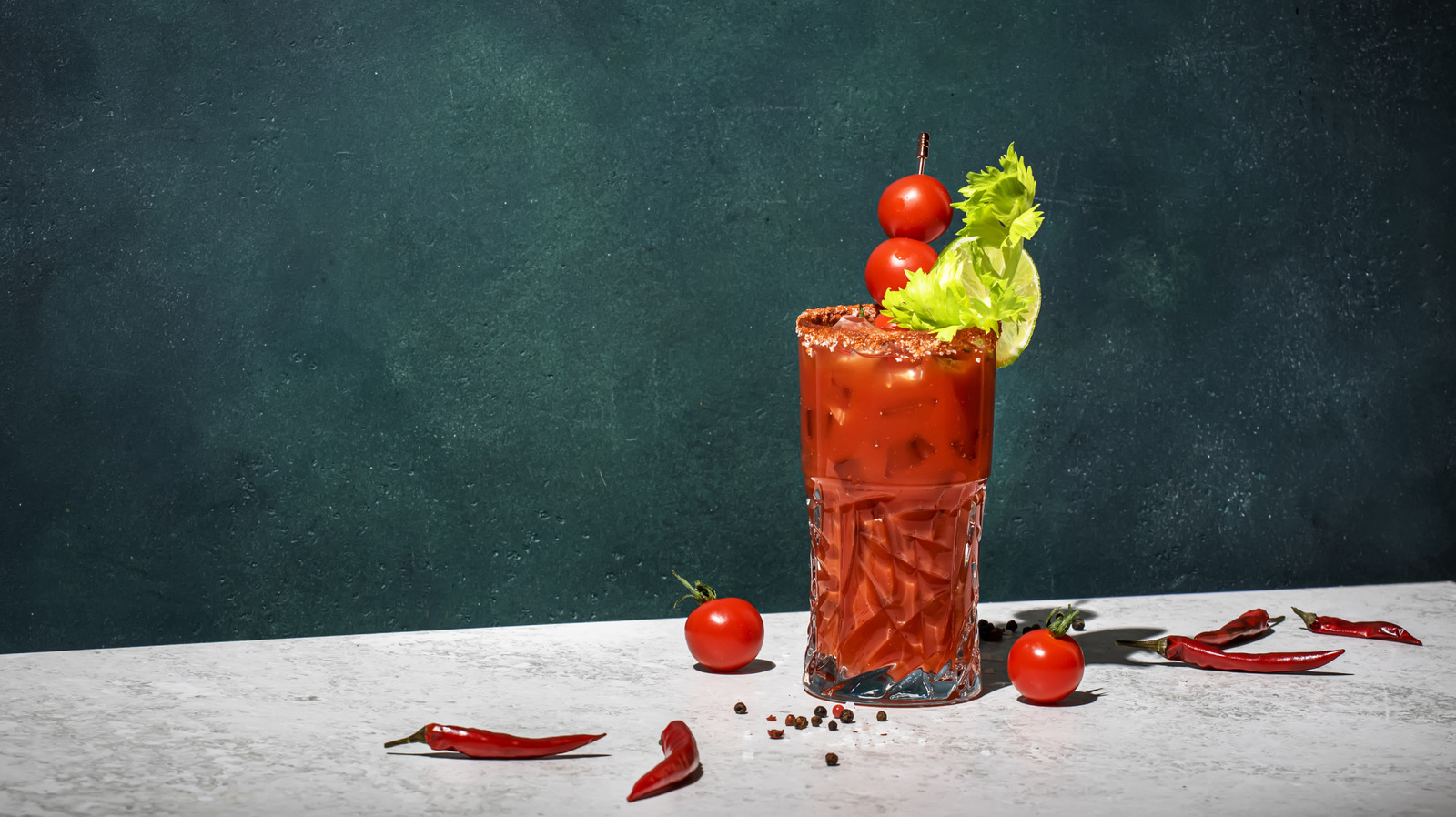 Freeze This Liquid To Add An Icy Flavor Bomb To Your Savory Cocktails