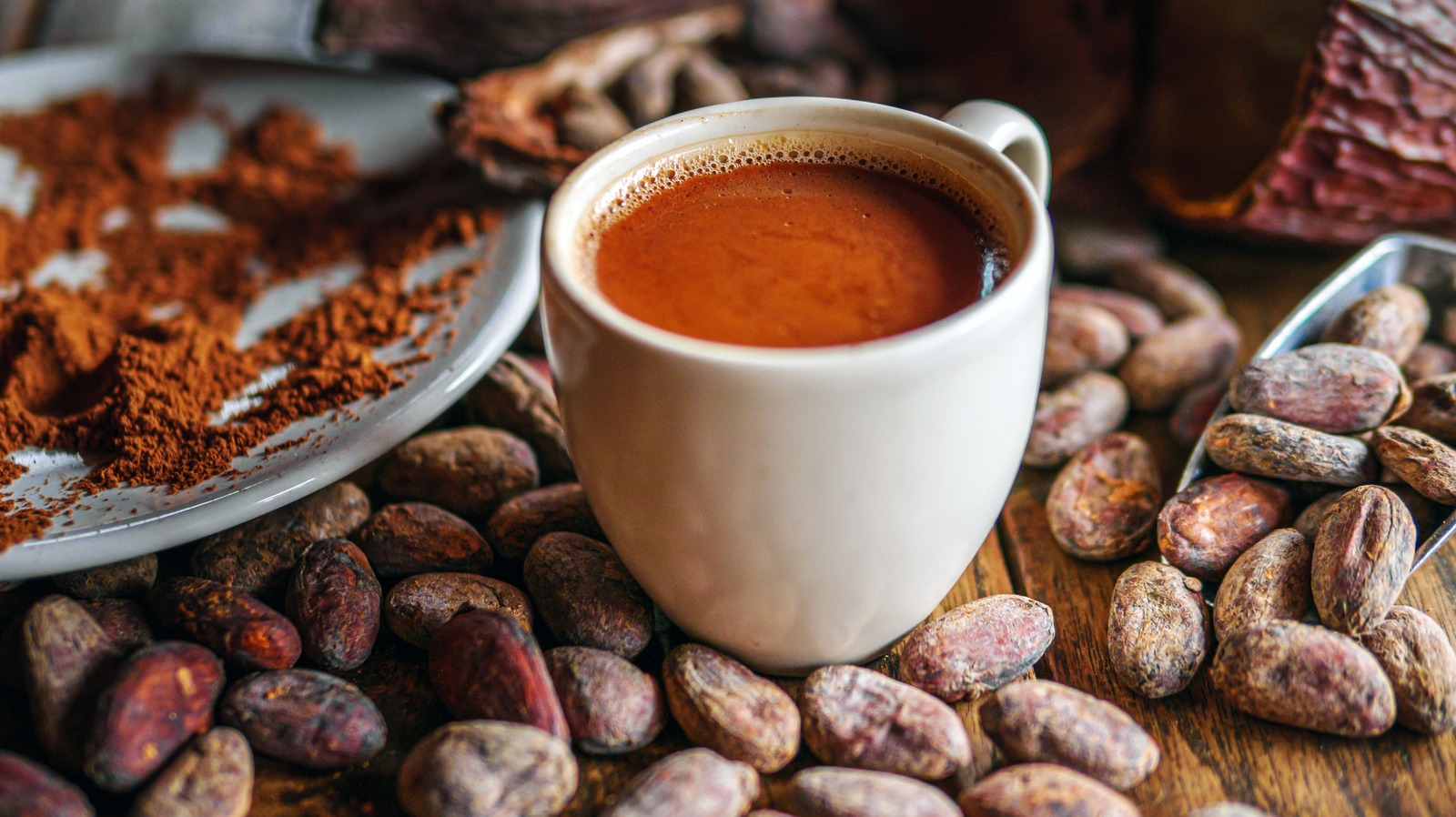 Give Your Hot Cocoa A Gourmet Touch With The Addition Of Dark Chocolate