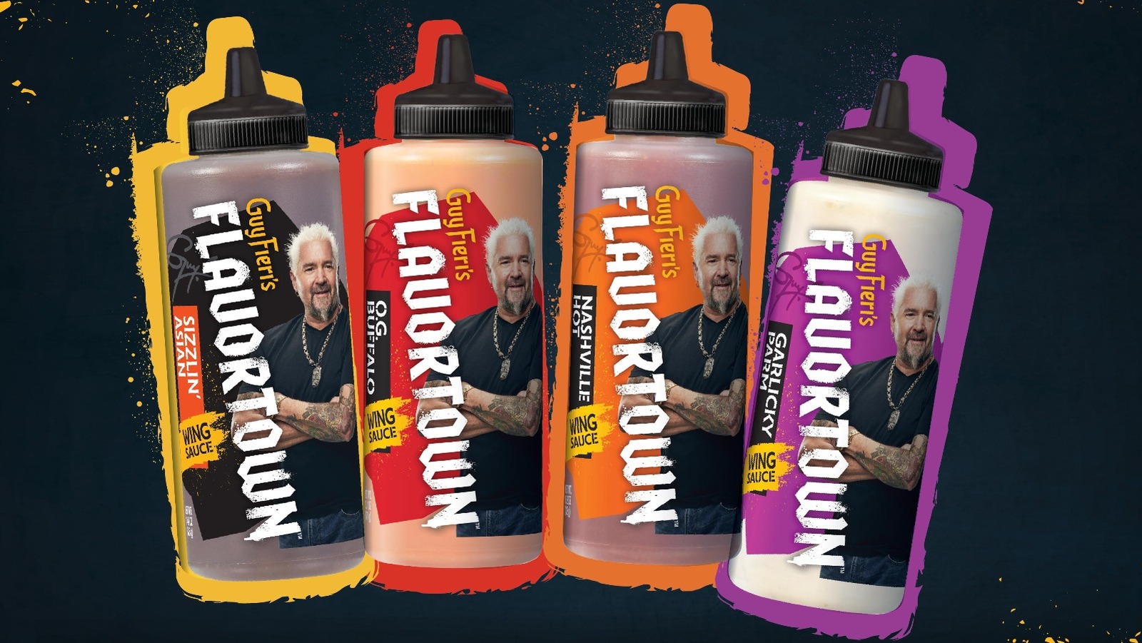 Guy Fieri Flavortown Sauces: 4 New Wing Flavors Debuting This Spring