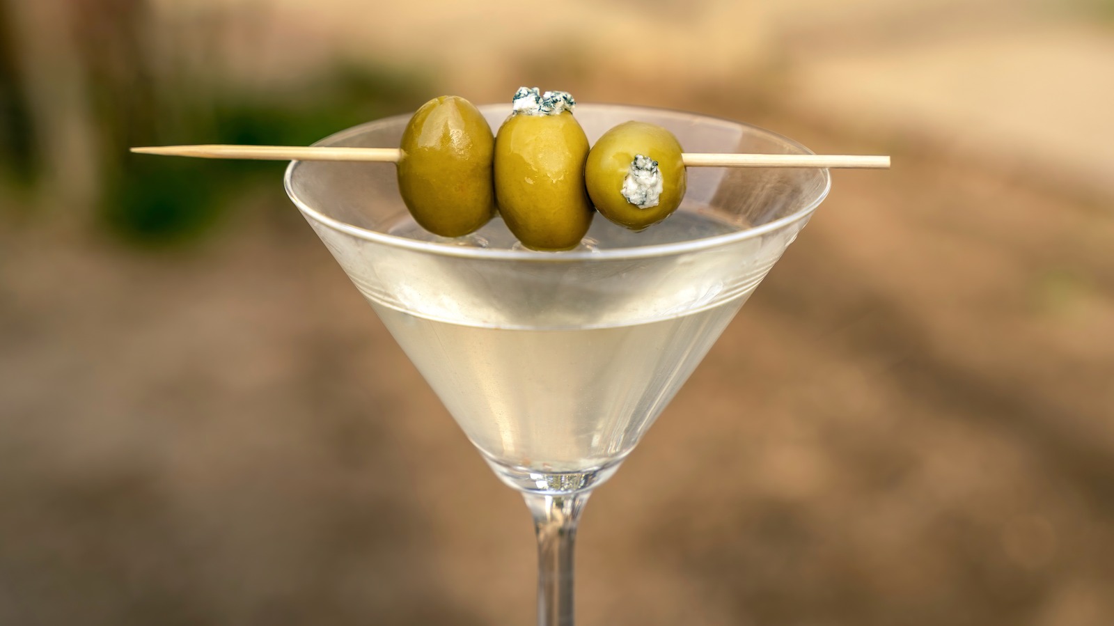 How Blue Cheese-Stuffed Olives Ended Up In Your Martini