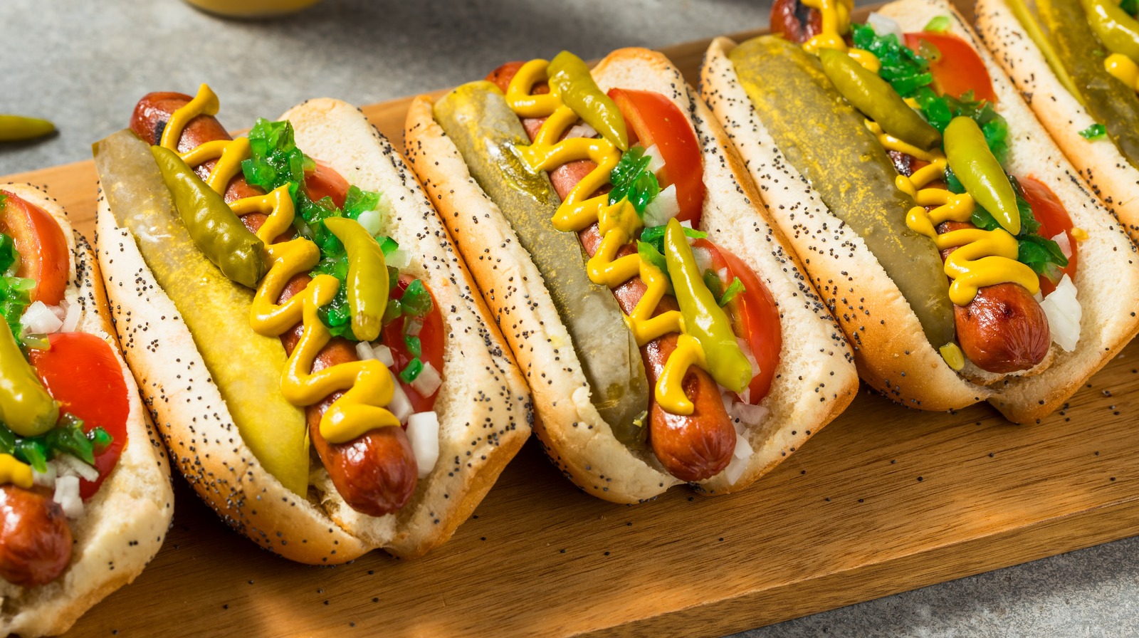 The Origin Story Of The Chicago-Style Hot Dog