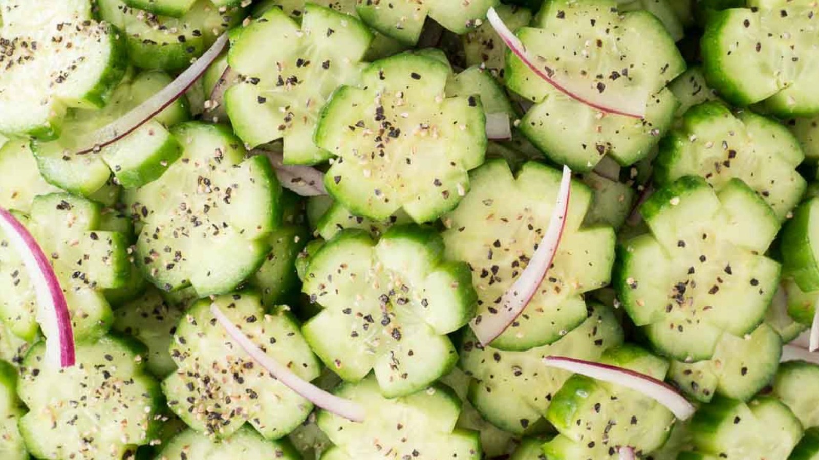 How To Add More Flair And Flavor To Cucumber Salad — No Extra ...