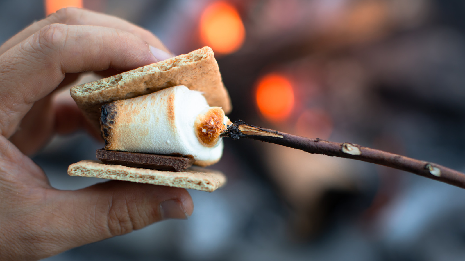 Make Your S'mores A Little More Interesting With One Simple Swap
