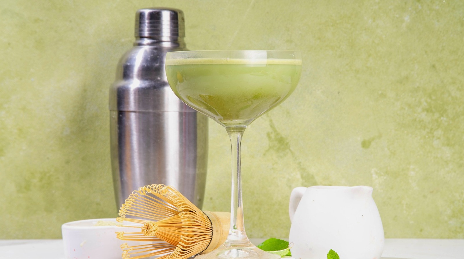 Move Over Espresso. Matcha Martinis Are Here To Steal The Spotlight