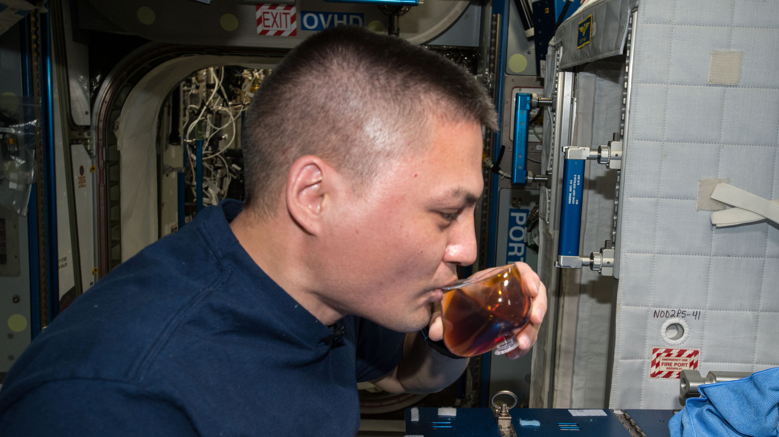 NASA Astronauts Have A Special Space Cup For Drinking In Zero Gravity
