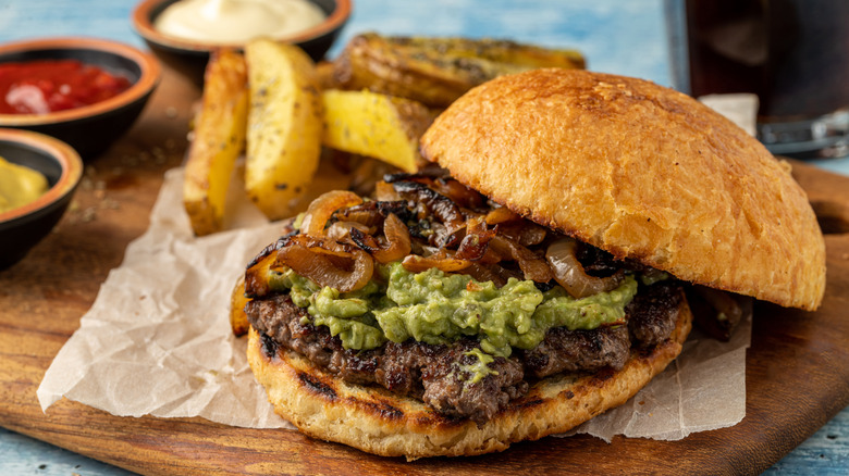 Not Brioche Or Potato Buns: Use This Savory Bread For Unforgettable Burgers