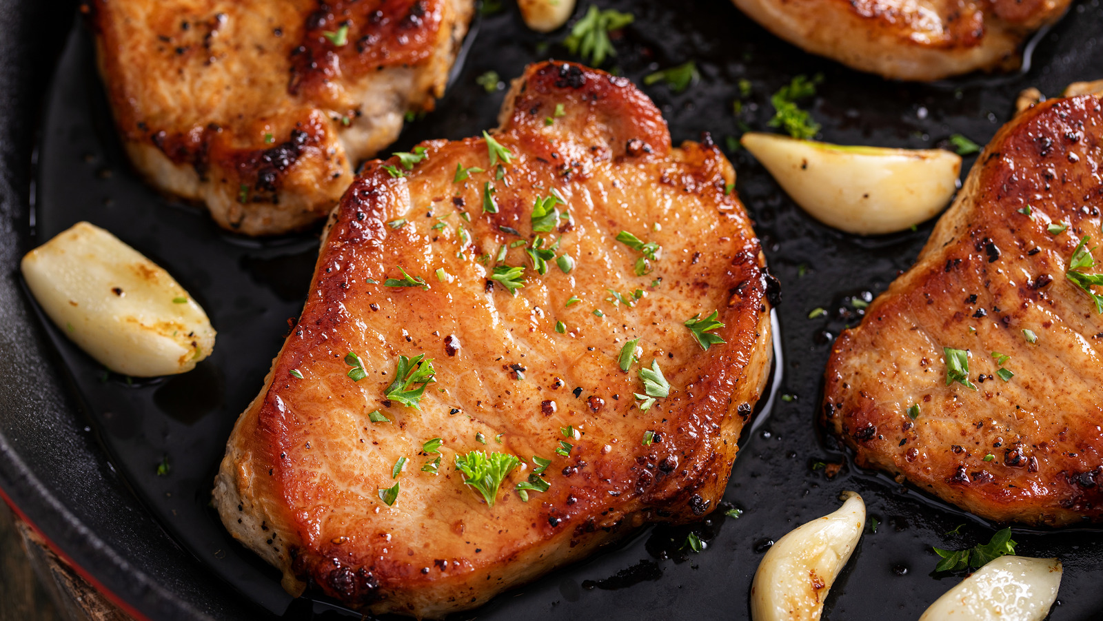 One Extra Step Gives You The Juiciest Baked Pork Chops