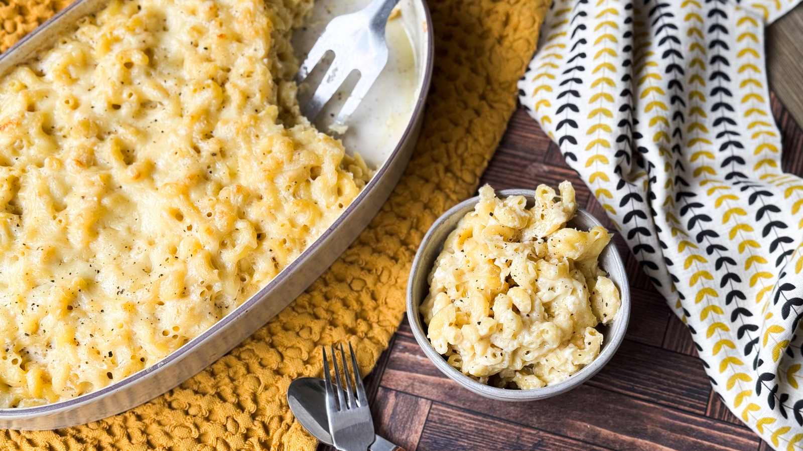 3-Ingredient Baked Mac & Cheese Recipe