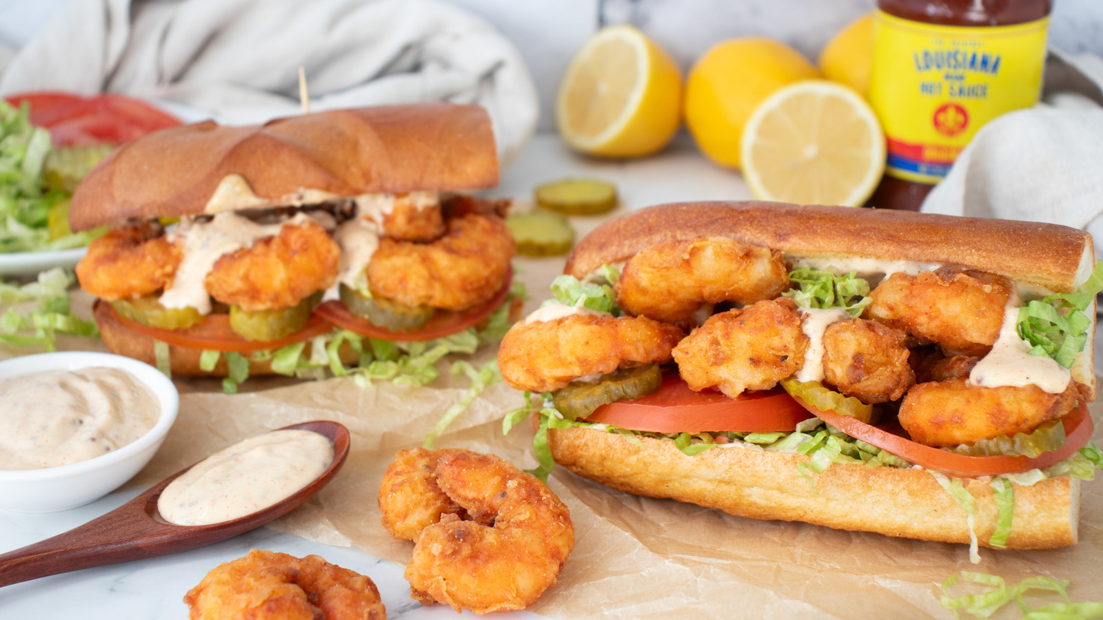 Fried Shrimp Po' Boy Recipe