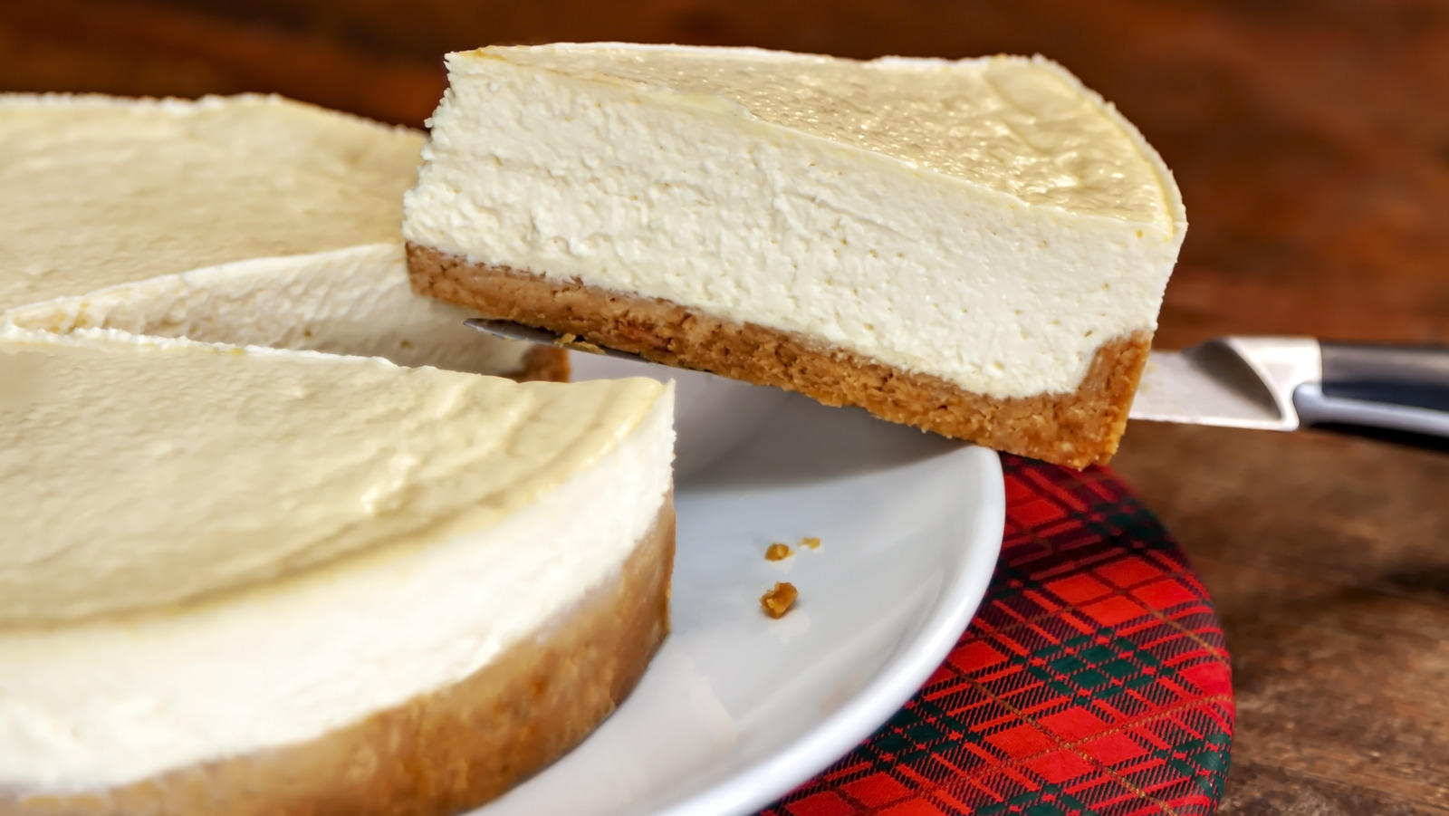 To Prevent Cracks In Your Cheesecake, Reduce The Cooking Time