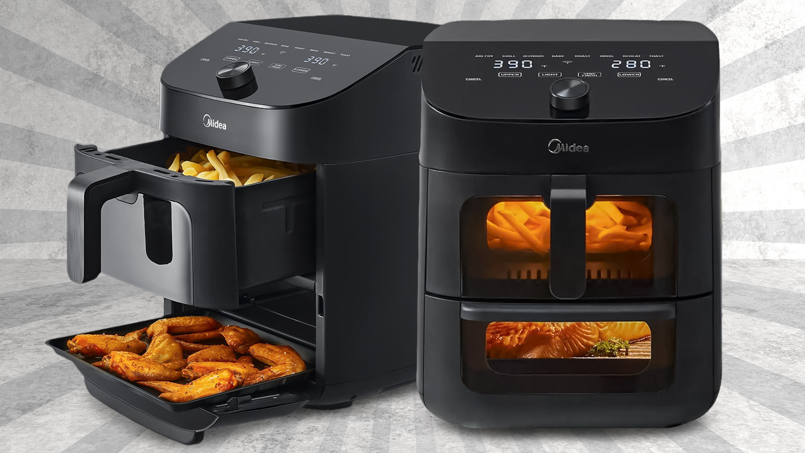 The Midea Two Zone Air Fryer Brings Dual Meal Cooking To A Single Appliance