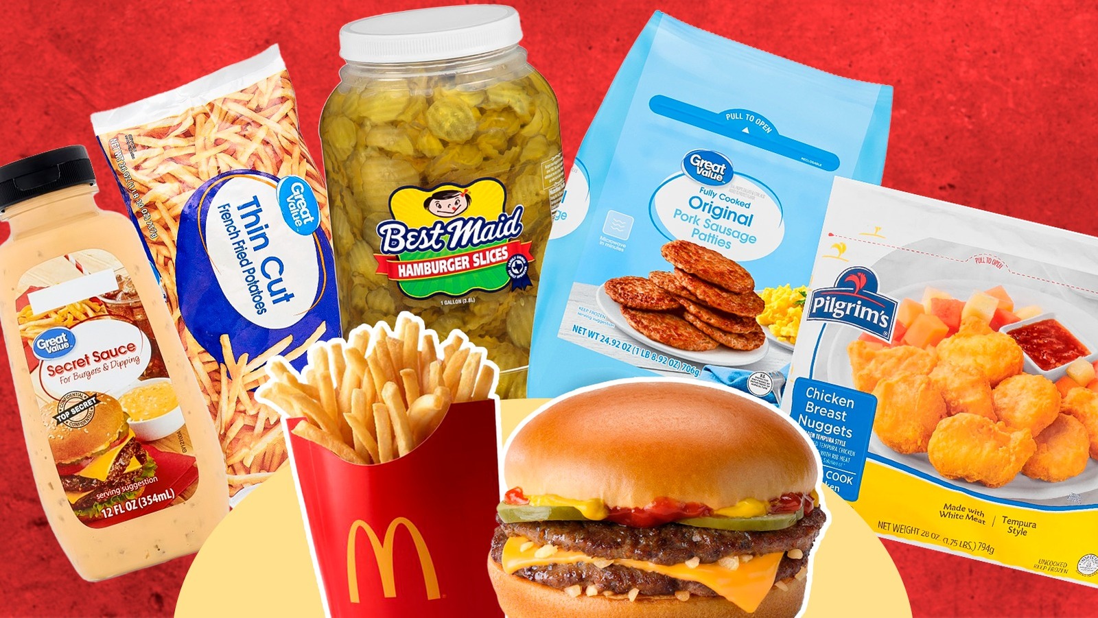 The 13 Best Store-Bought Copycats For McDonald's Products