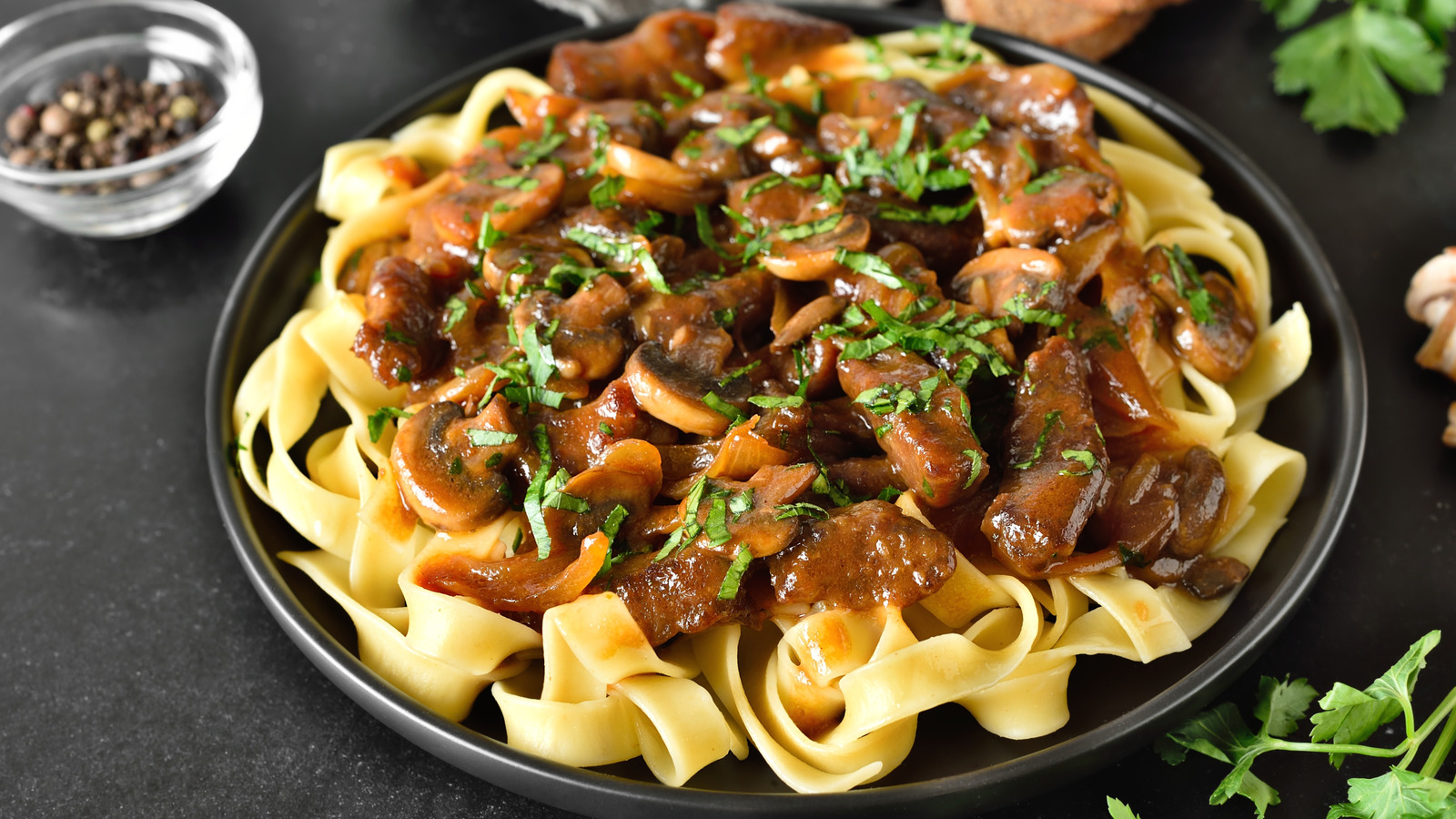 The Beef Stroganoff Mistake That's Making Your Sauce Curdle