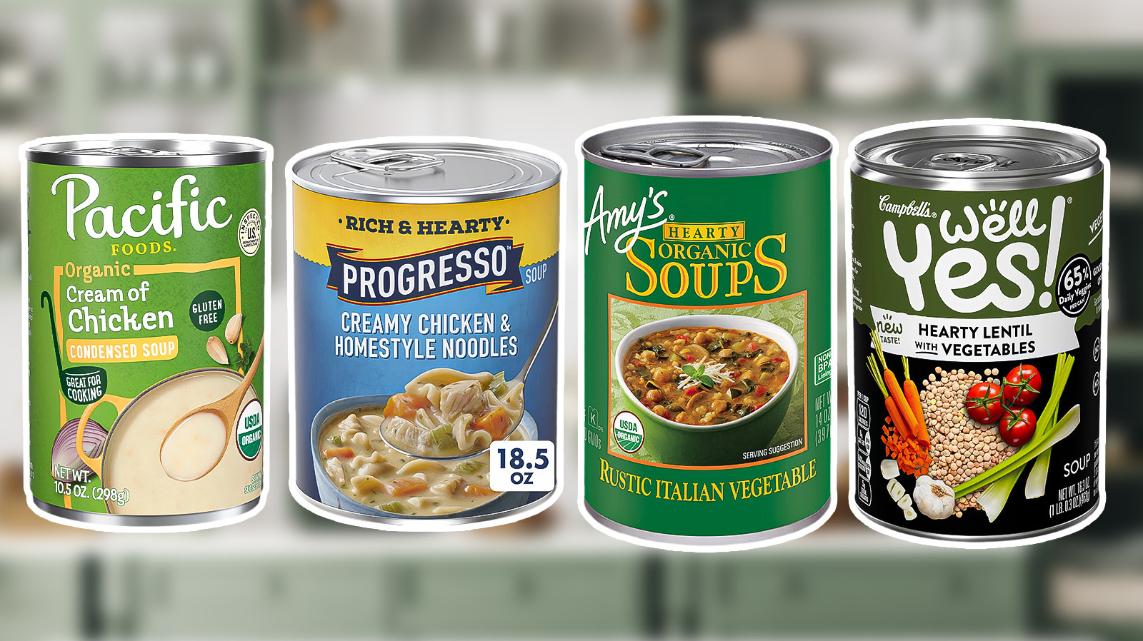 The Best And Worst Canned Soups To Buy At The Grocery Store