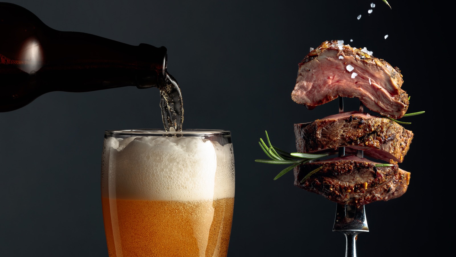 The Best Kind Of Steak To Drink Beer With