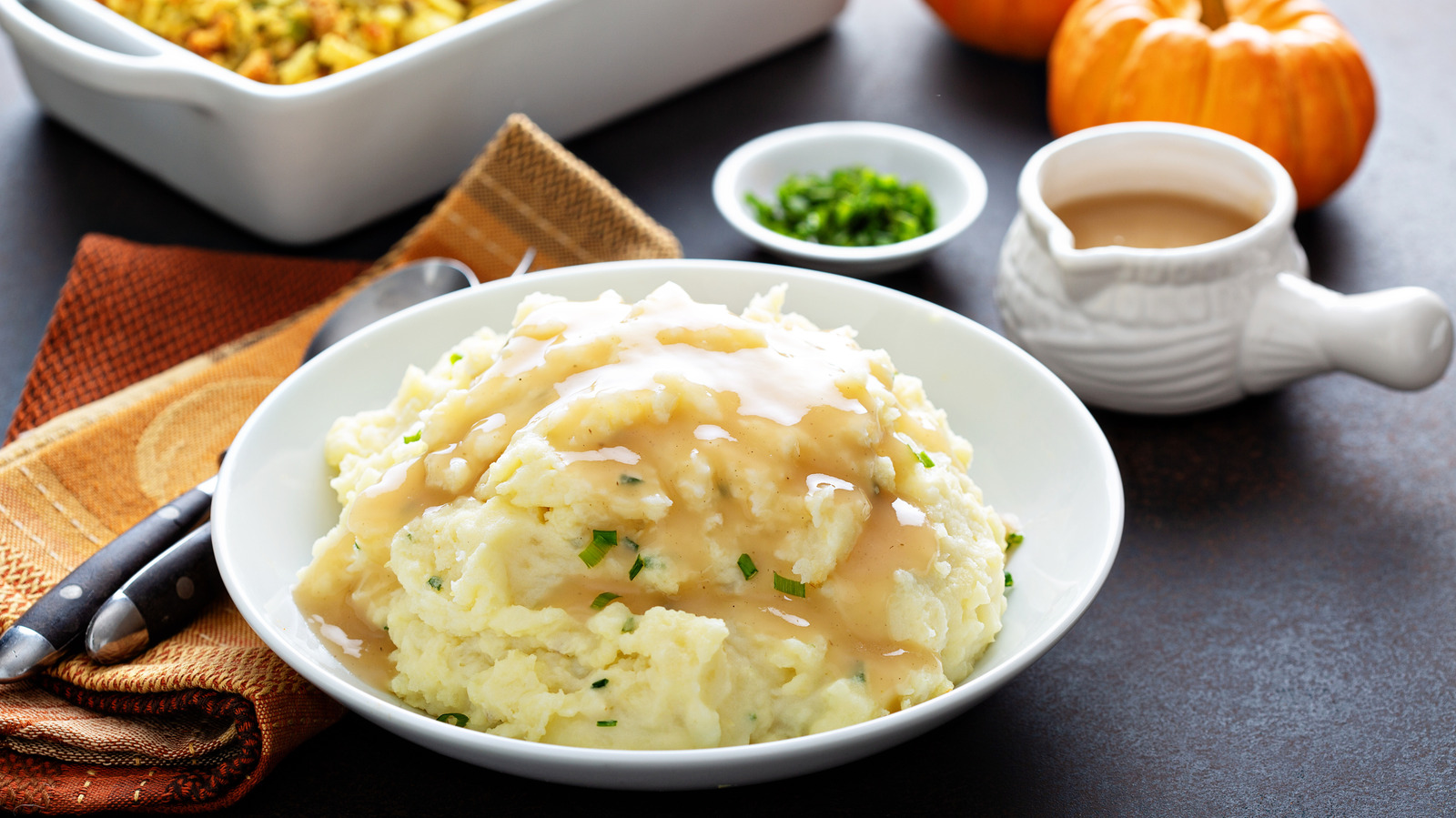 The Best Way To Level Up Store-Bought Mashed Potatoes Into A Side Dish Star
