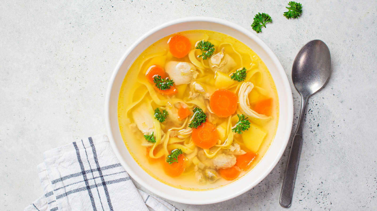 The Boozy Ingredient You Need To Level Up Comforting Chicken Soup