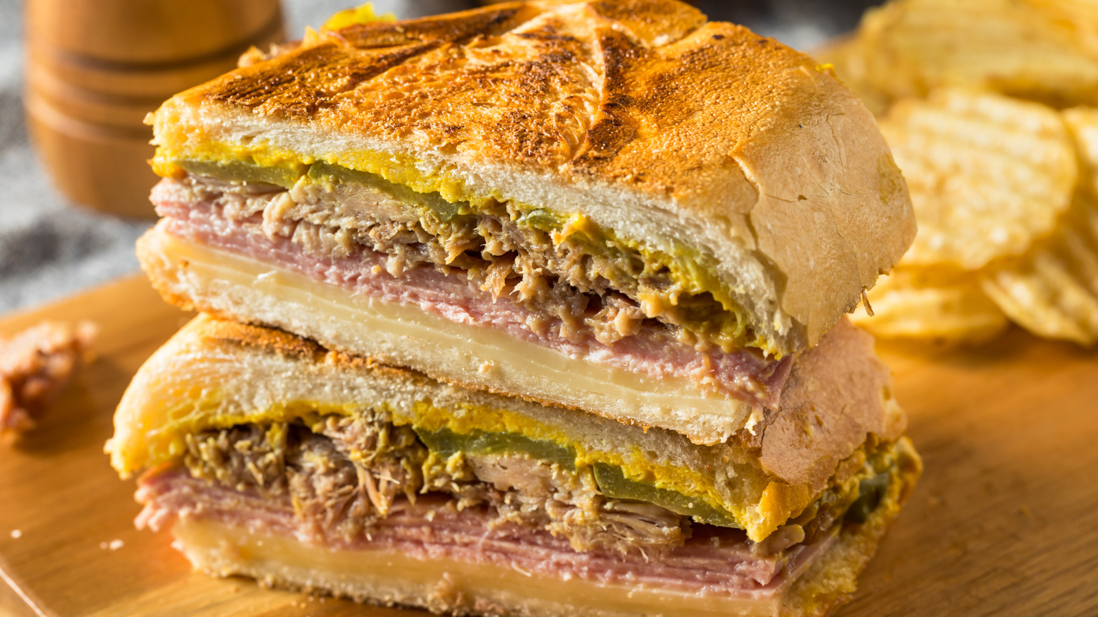 The Cheese You Absolutely Must Use For A Cuban Sandwich