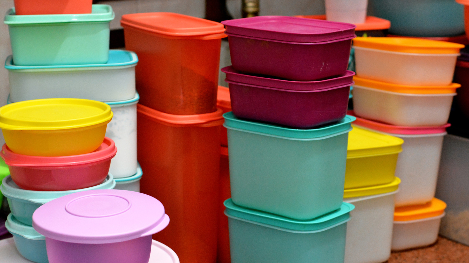The Colorful Vintage Tupperware Your Grandma Used To Love