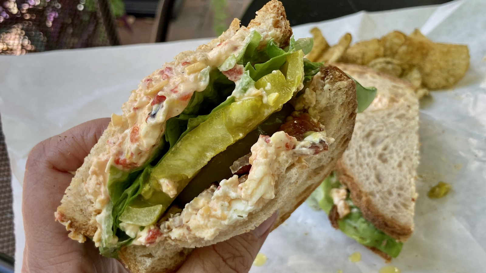 Start Adding Pimento Cheese To Your BLTs And You'll Never Go Back