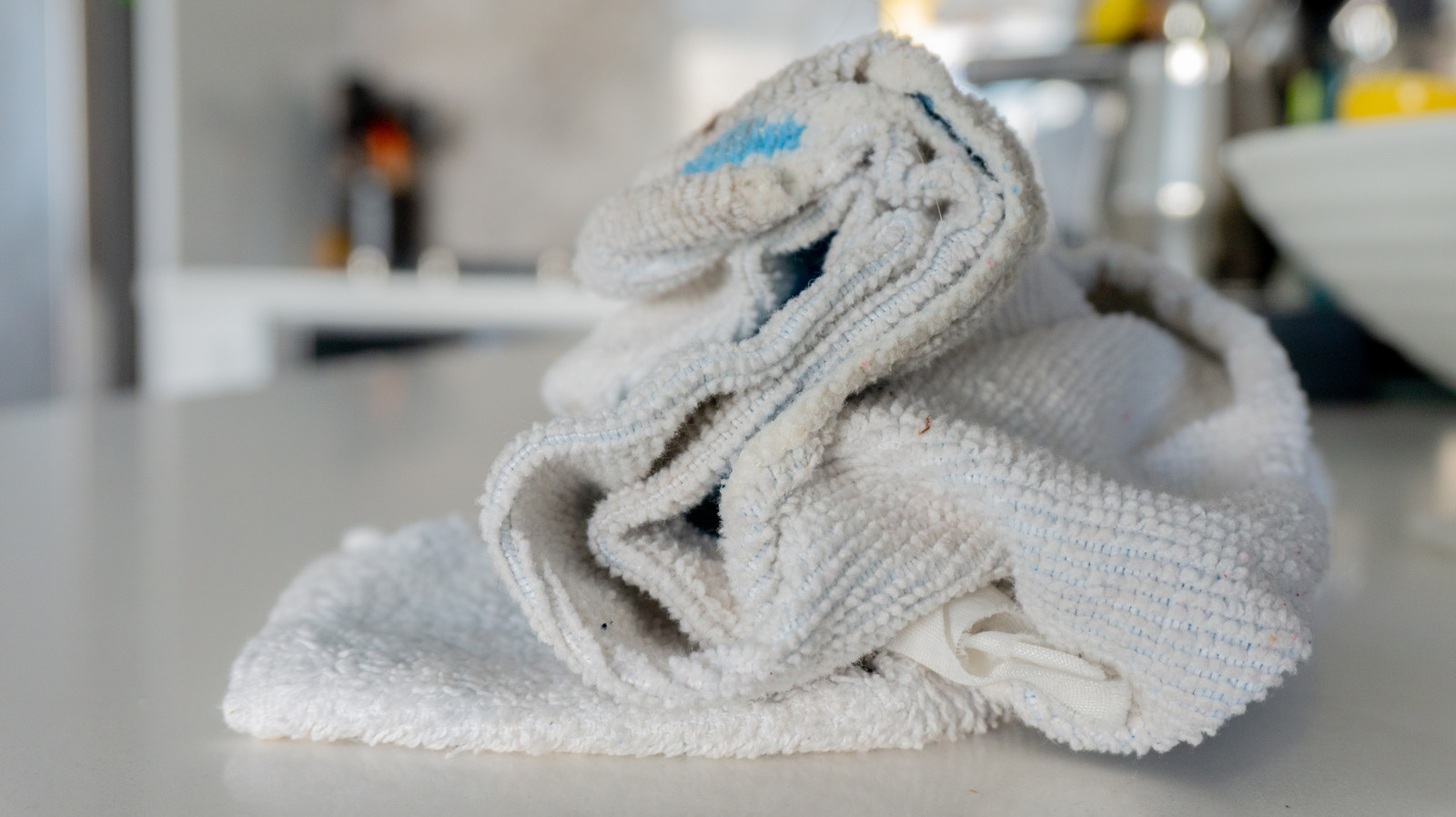 The DIY Rag Storage Hack For A Cleaner, More Organized Kitchen