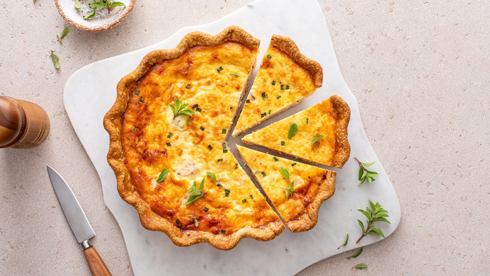 The Easy Fix For A Watery Quiche