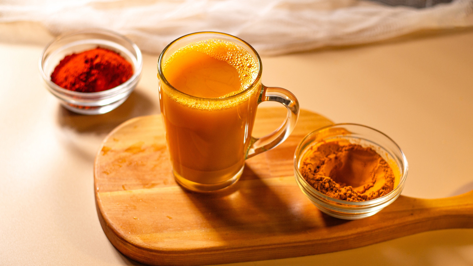 The Easy Way To Make Turmeric Tea A Bit Tastier