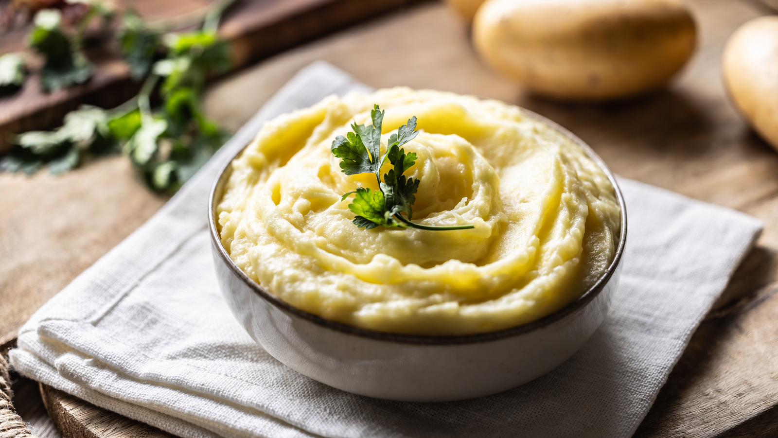 The Fix For Watery Mashed Potatoes Is Easier Than You Think