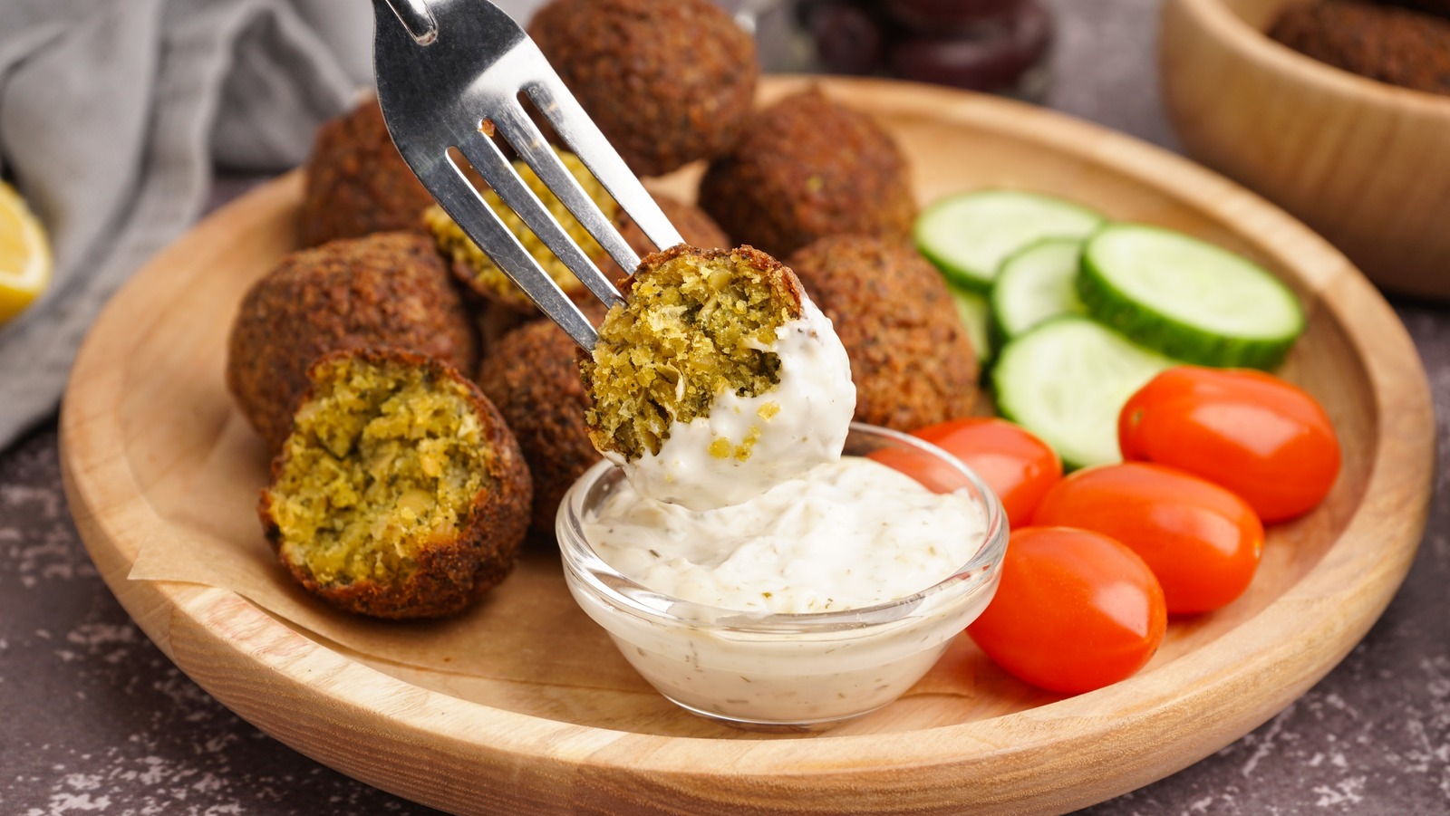 How To Make The Best Falafel? Add Colorful Pistachios.
