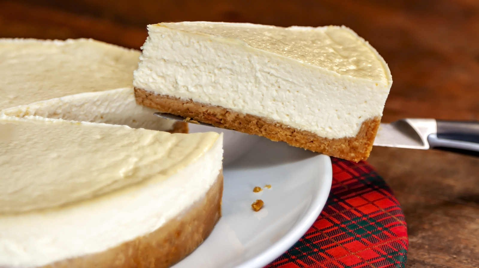 The Funky Cheese You Should Try In Your Cheesecake