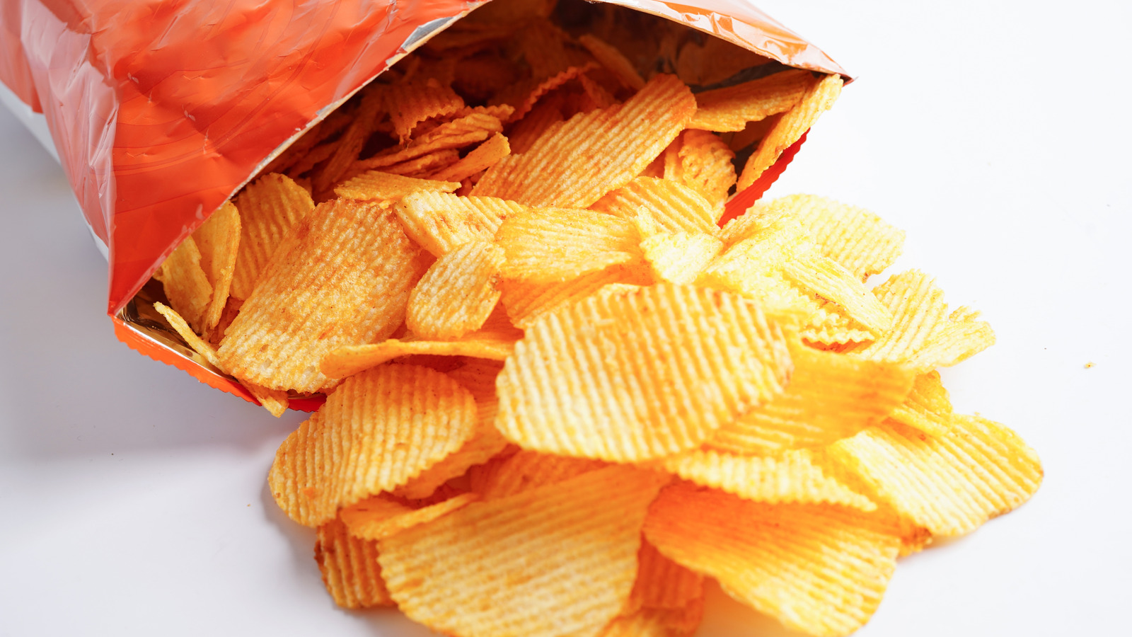 How To Organize Bagged Potato Chips Using Clothing Hangers