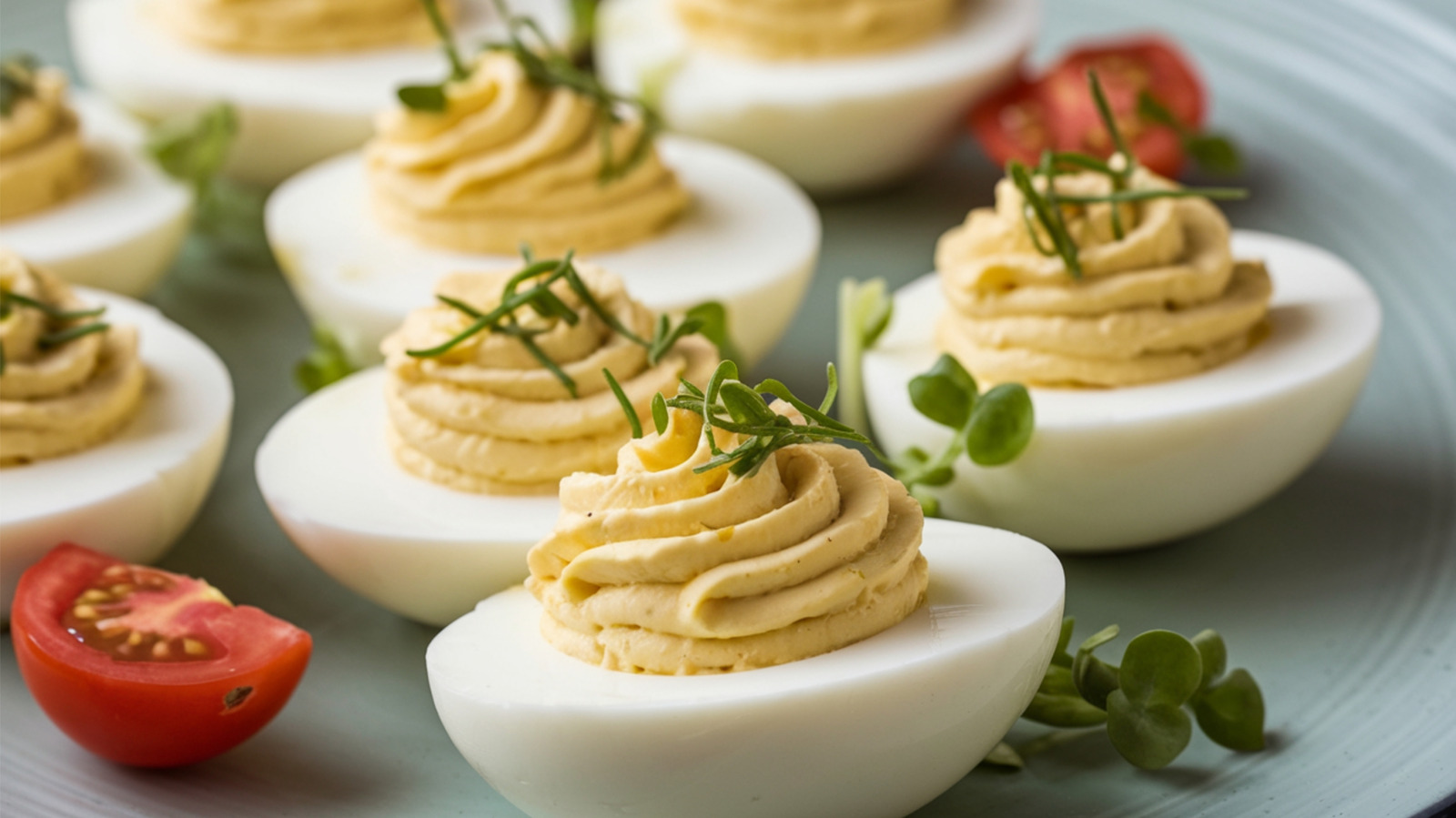 The Hands-Down Best Way To Fill Deviled Eggs — It's So Easy